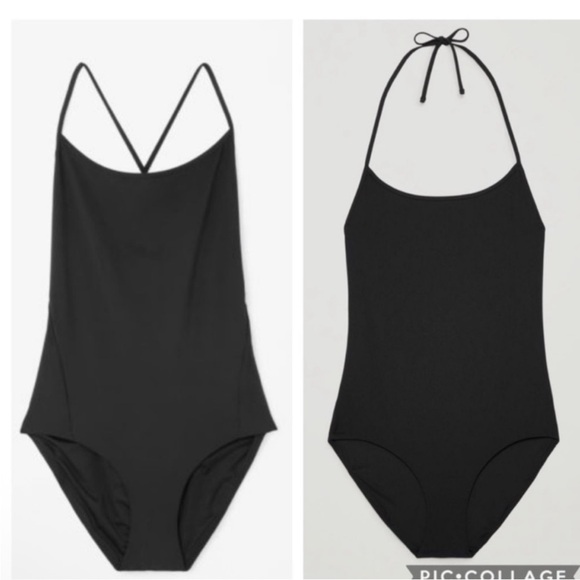 COS | Swim | New Cos Low Back One Piece Swimsuit Sz 8 | Poshmark